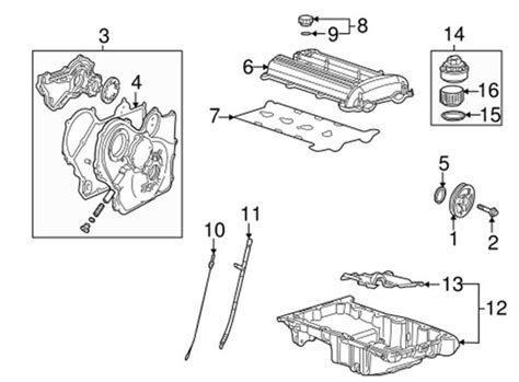 2006 Saturn Vue Body Parts Diagram