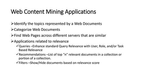 Web Mining Concepts And Applications Ppt