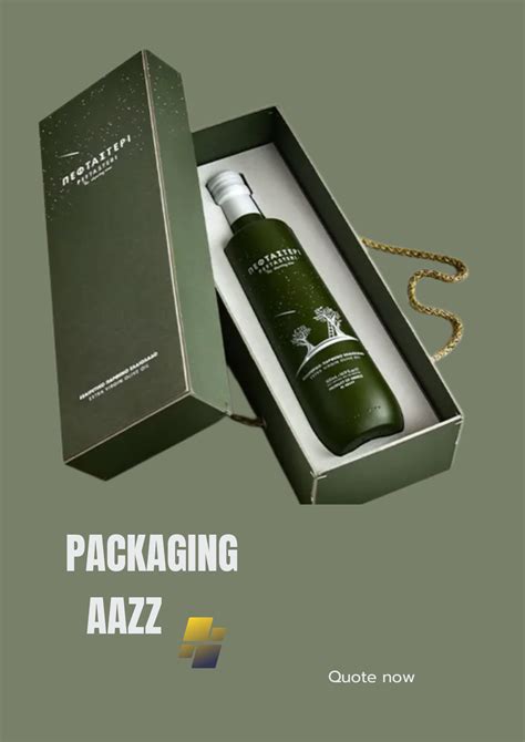 Custom Olive Oil Box