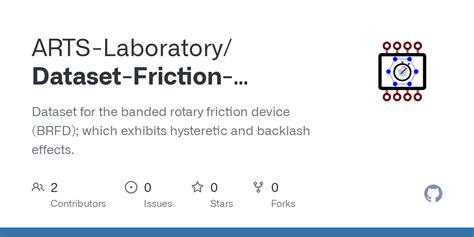 Github Arts Laboratorydataset Friction Damper With Backlash Dataset