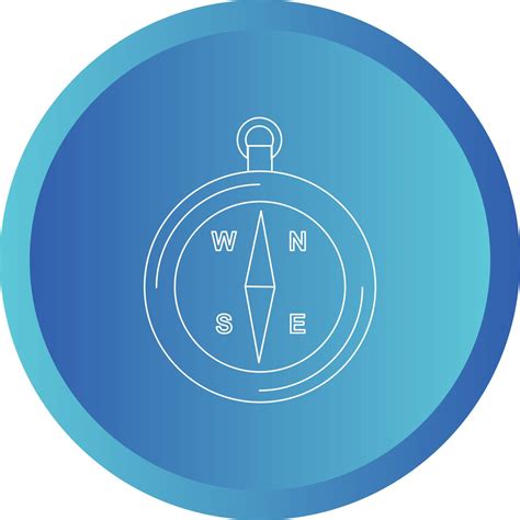 Beautiful Compass Vector Line Icon 17483247 Vector Art At Vecteezy