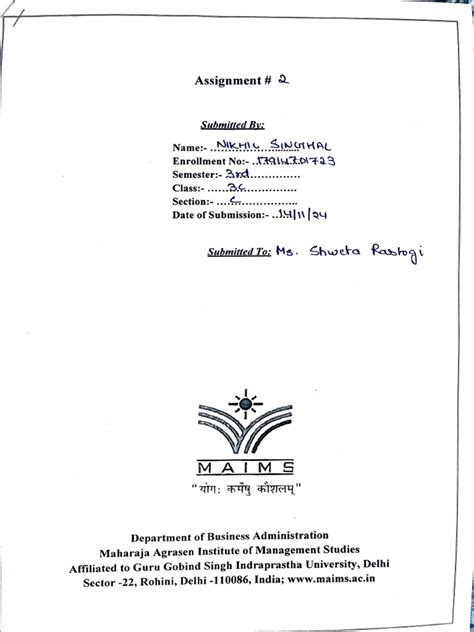 Nikhil Singhal Hrm Assignment 2 Pdf