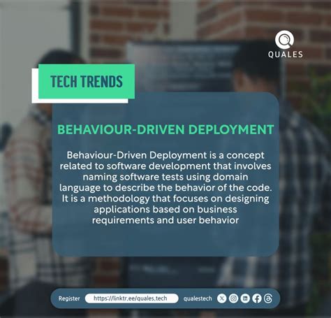 quales consulting on linkedin bdd softwaredevelopment techexcellence collaboration efficiency