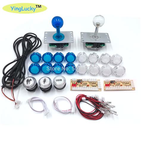 Yinglucky Zero Delay Arcade Joysticks DIY Kit USB Encoder To PC Arcade Sanwa Joystick Sanwa
