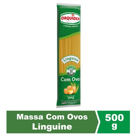 Massa Com Ovos Linguine Orquídea 500g Em Promoção Na Americanas