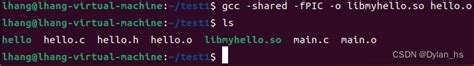 Ubuntu­ 使用gcc生成静态库a和动态库so乌班图printf的动态库文件 Csdn博客