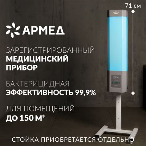 ОБЛУЧАТЕЛЬ - РЕЦИРКУЛЯТОР Армед СН 211-115 М (Лампа 2х15 Вт) в интернет ...