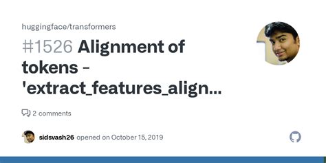 Alignment Of Tokens Extractfeaturesalignedtowords From Fairseq Roberta · Issue 1526
