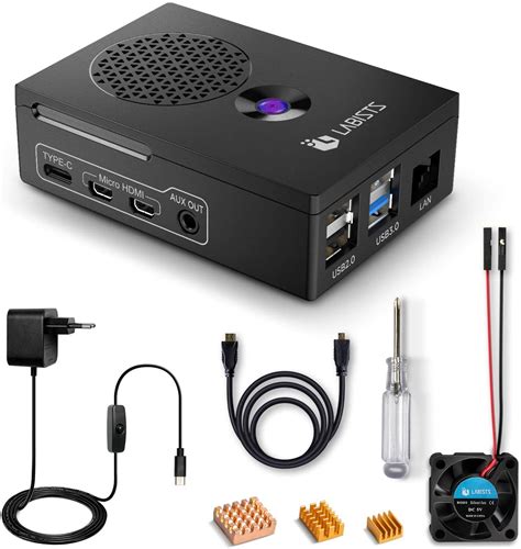 Boitier Labists Raspberry Pi 4 Outils Nozzler