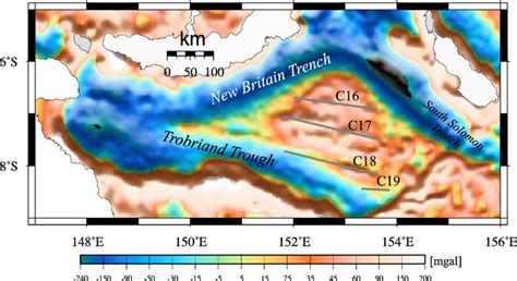 Gravity Anomalies Derived From Satellite Altimetry Sandwell And Smith