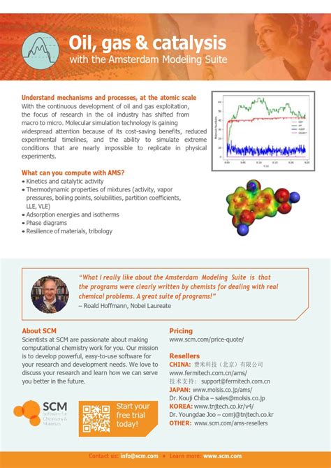 Unleash The Potential Of Ams Modeling Suite For Cutting Edge Computational Chemistry In Oil And