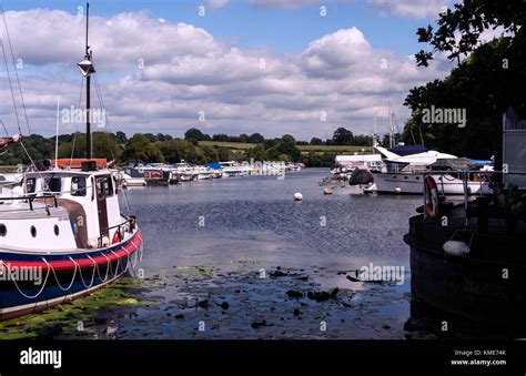 Sharpness Marina At The End Of The Gloucester Sharpness Canal Stock