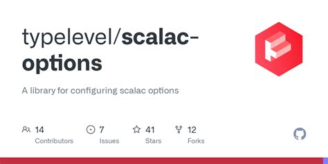 Github Typelevelscalac Options A Library For Configuring Scalac Options