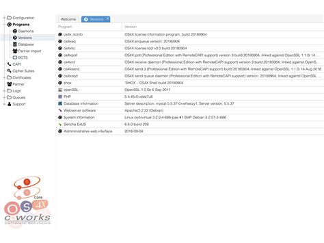 Screenshots OS X Core OS X