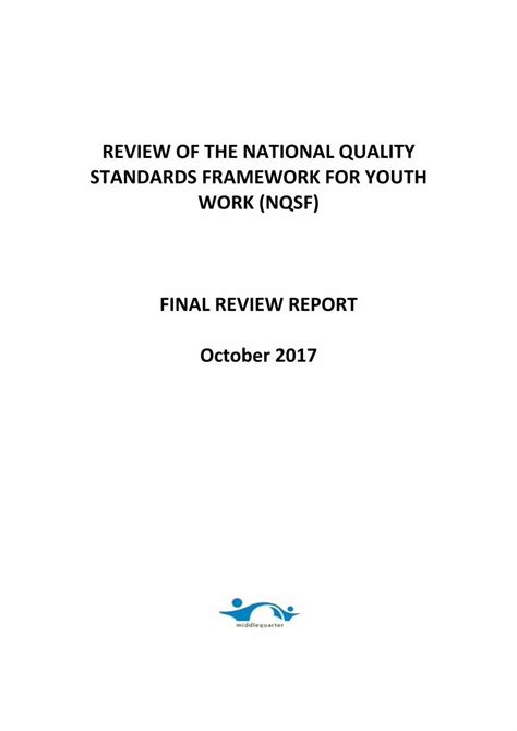 Pdf Review Of The National Quality Standards Framework … · The Outputs And Related Learning