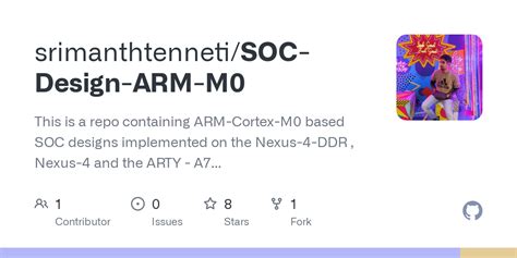 GitHub Srimanthtenneti SOC Design ARM M0 This Is A Repo Containing ARM Cortex M0 Based SOC