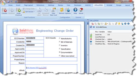 Enterprise PDM And Office How To Never Leave The Office