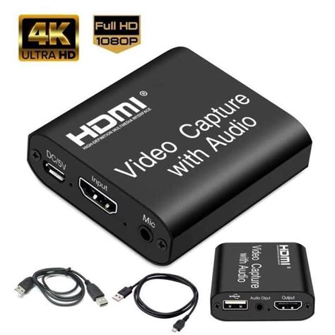 Promo Hdmi Video Capture Usb 30 With Loop 1080p Live Stream Obs Amcap