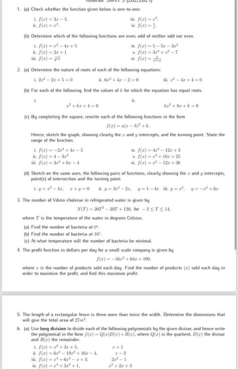 Solved A ﻿check Whether The Function Given Below Is