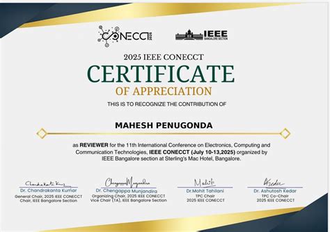 Ieee Ieeeconecct Mahesh Penugonda
