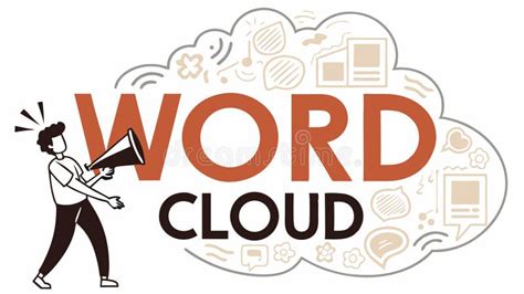 Word Cloud Concept Text And Tag Cloud Design Vector Design Generative