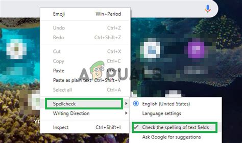 Fix Chrome Spellcheck Not Working
