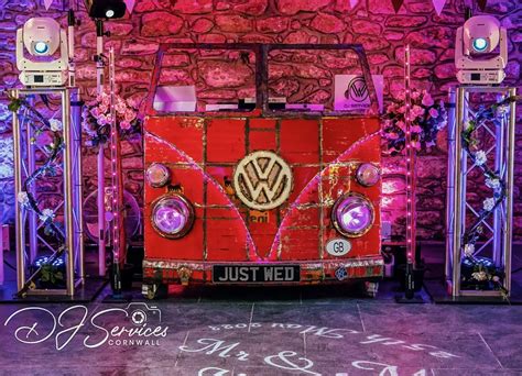 Wedding Dj Booth Selector Dj Services Cornwall