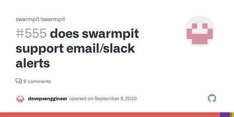 Does Swarmpit Support Email Slack Alerts Issue Swarmpit Swarmpit GitHub