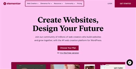 how do i build a wordpress website elementor