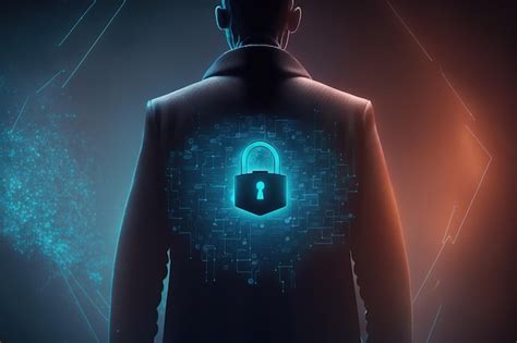 Premium Ai Image Cyber Security Network Padlock Icon And Internet Technology Networking