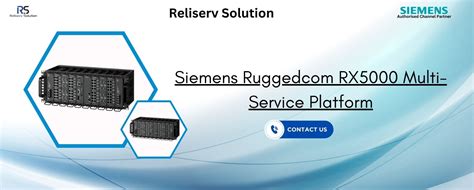 Siemens Ruggedcom RX5000 Reliable Multi Service Platform