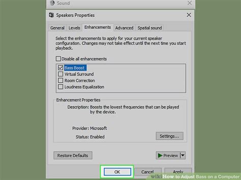 Ways To Adjust Bass On A Computer Wikihow