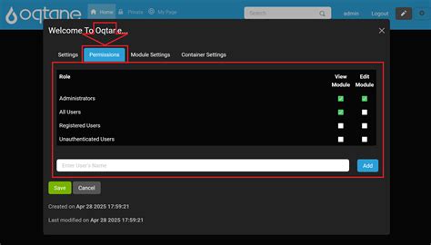 Content Editor Oqtane Docs Apis And More For The Modular Blazor
