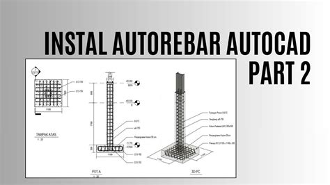 Instal Plugin Auto Rebar Autocad Part 2 Youtube
