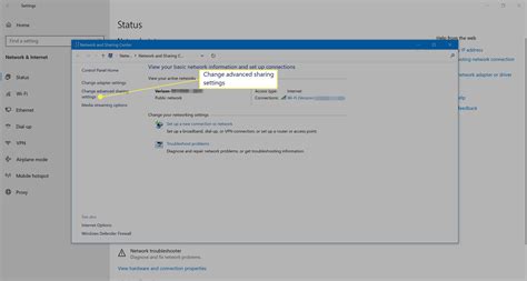 how to turn on or off network discovery in windows 10