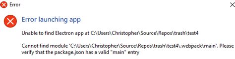 Built In Templates Do Not Start · Issue 3019 · Electronforge · Github