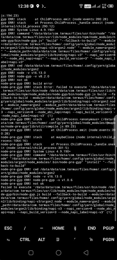Code Server Installation Failed On Termux Android Issue Coder Code Server GitHub