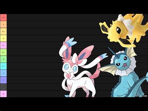Eevee Sex Tier List Youtube