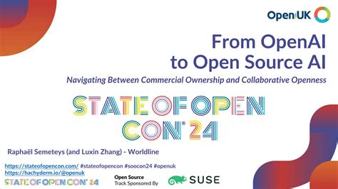 Soocon24 From Openai To Opensource Ai Navigating Between Commercial