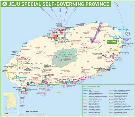 Jeju Tourist Attractions Map 60 Photos