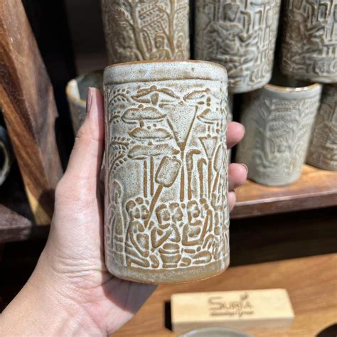 Ceramic Cup Suria Green