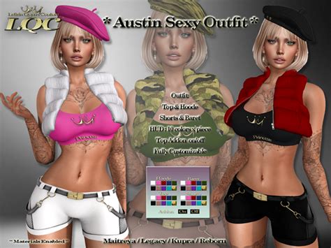 Second Life Marketplace Lqc ♕ Austin Sexy Outfit