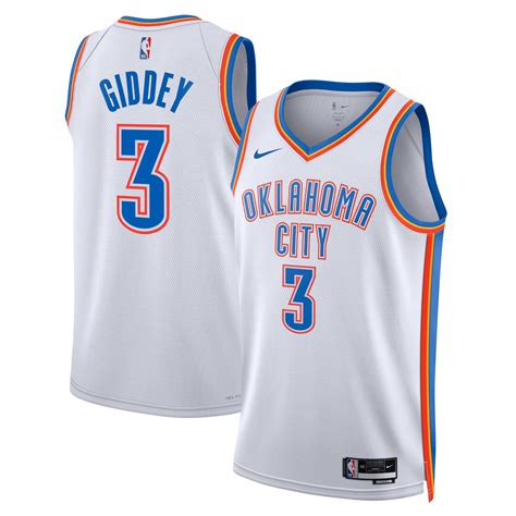 Mens Oklahoma City Thunder Josh Giddey 202223 Association Edition
