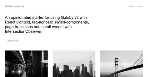Gatsby Universal Codesandbox Gatsby Universal Codesandbox