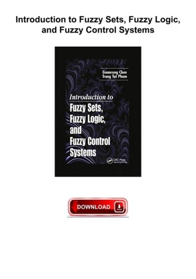 Pdf Read Free Introduction To Fuzzy Sets Fuzzy Logic And Fuzzy