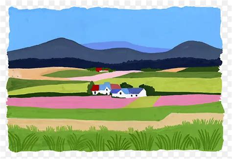 卡通田野风景png图片素材下载图片编号8383903 Png素材网