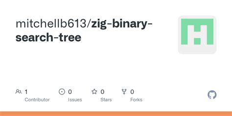 Github Mitchellb613zig Binary Search Tree