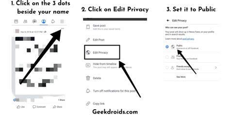 quick ways to make facebook posts shareable geekdroids