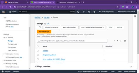 Riska Dwi Putri Menghubungkan Chirpstack Ke Aws Iot Core Lambda Dan