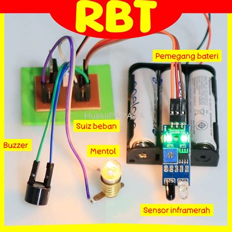rbt sensor inframerah lampu automatik infrared sensor automatic